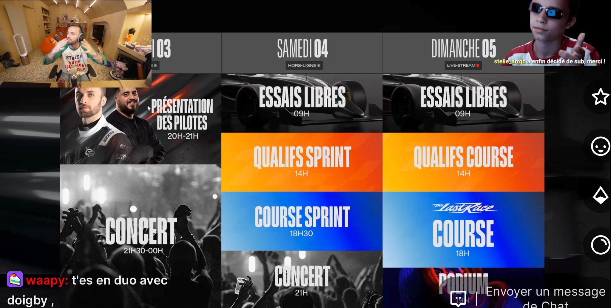 Squeezie annonce le GP Explorer 3 - The Last Race, prévu du 3 au 5 octobre 2025 au Mans